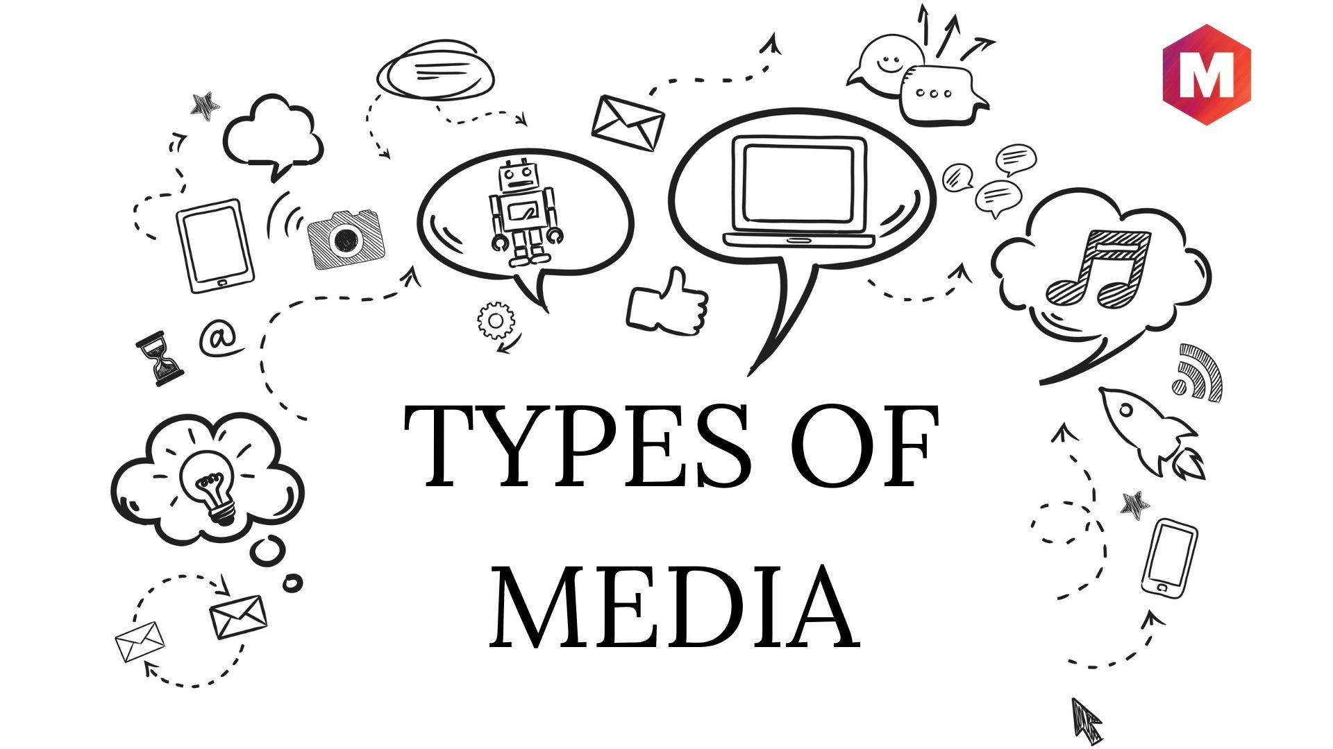 4 Types Of Media Print Broadcast Internet And Out Of Home Marketing91